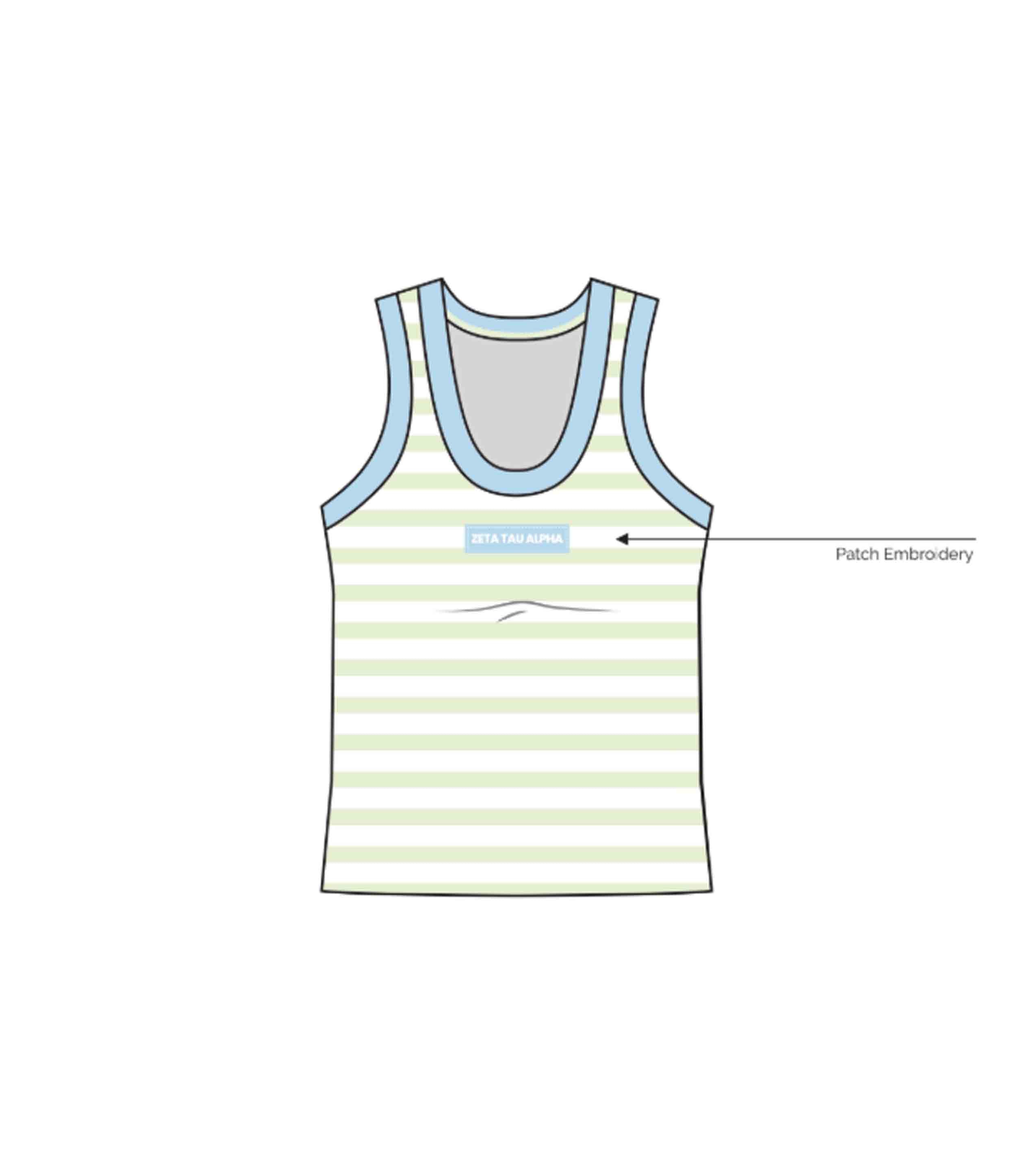 HG-1602 - University of Arkansas - Zeta Tau Alpha - TANK – HABITS365GREEK