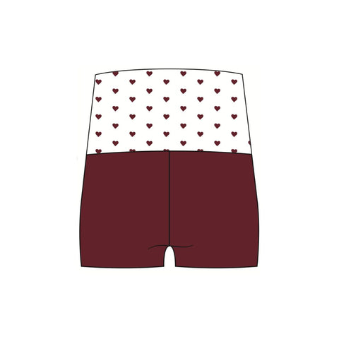 IN-0524 - University of Michigan - Zeta Tau Alpha Foldover Shorts ...