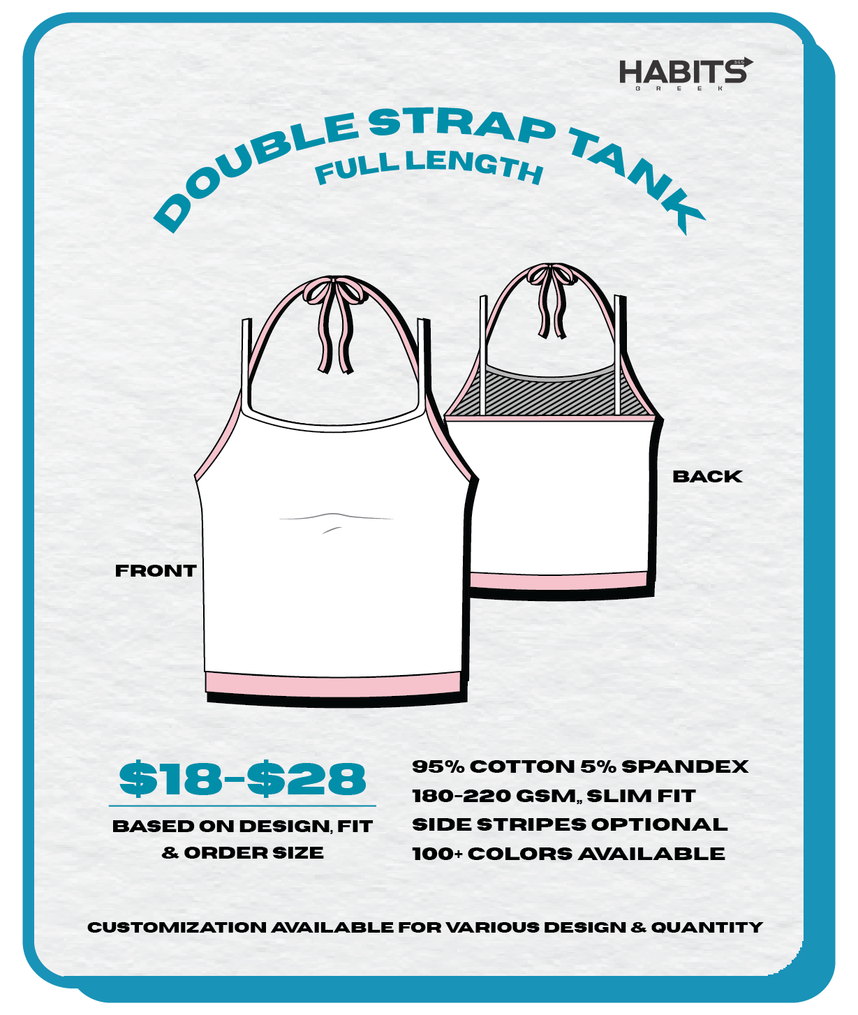 DOUBLE STRAP TANK – HABITS365GREEK